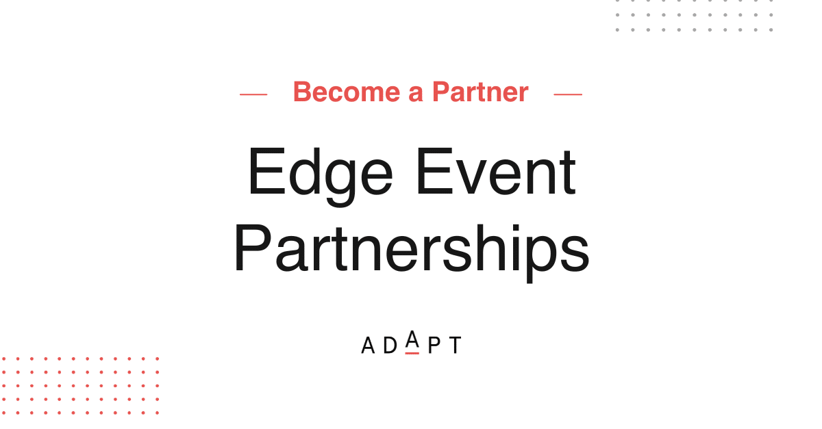 ADAPT - Become a Partner