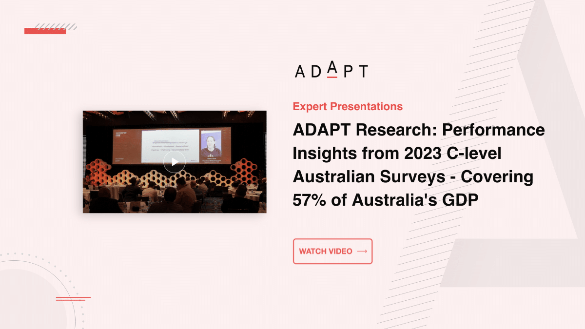 ADAPT - ADAPT Research: Performance Insights from 2023 C-level ...