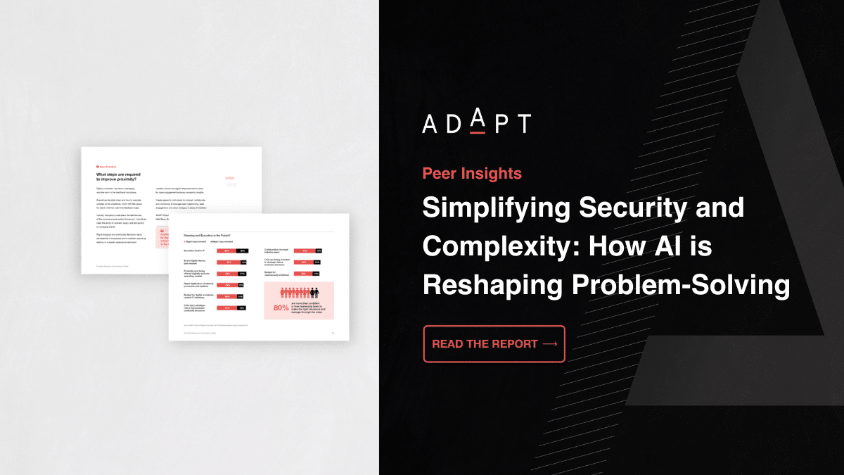 ADAPT - Simplifying Security and Complexity: How AI is Reshaping ...
